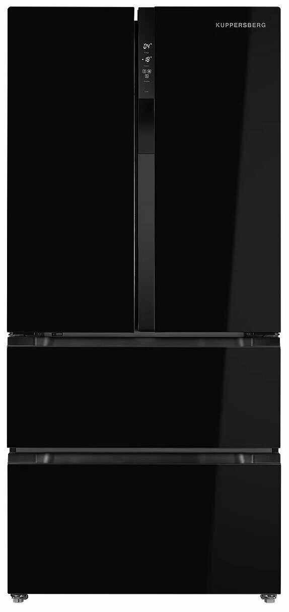 Многокамерный холодильник Kuppersberg RFFI 184 BG No frost, черный