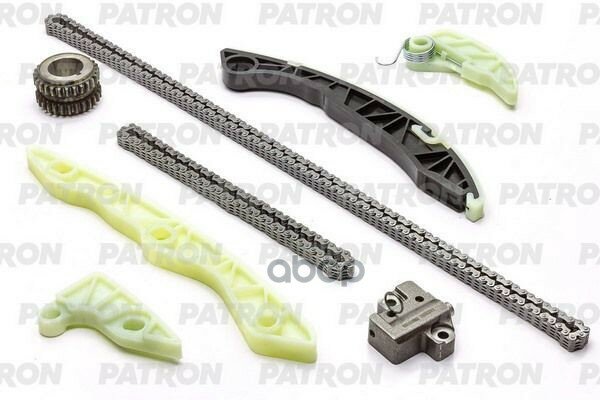 Комплект цепи ГРМ (Цепь-2, Нат-2, Усп-3, Шест-1 ) MITSUBISHI Outlander III 2.0i (4B11) / 1.8i (4B10) 2012-2019 PATRON арт. PT.