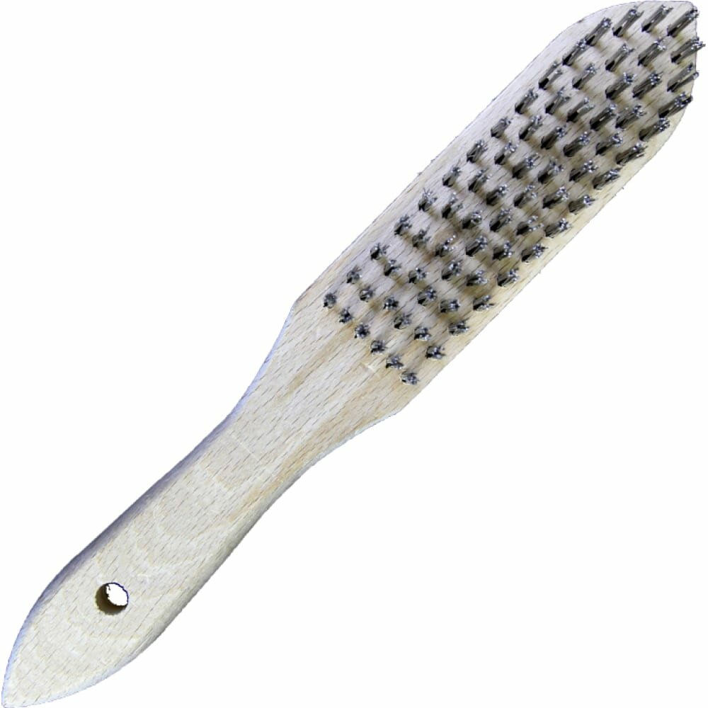Ручная щетка OSBORN 6 рядов, 295x145, ворс прямая сталь 0,35 152.136-0001