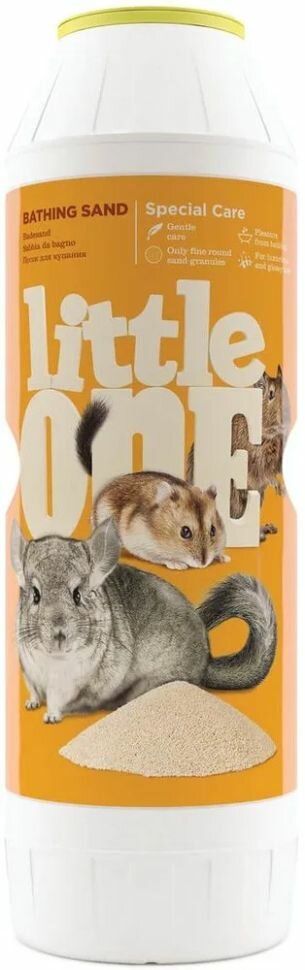 Little One: Песок для купания шиншилл и других декоративных животных, 1 кг