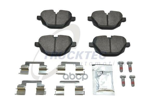 Колодки тормозные R BMW F10 F25 G01 G11 G30 TruckTec арт. 0835049