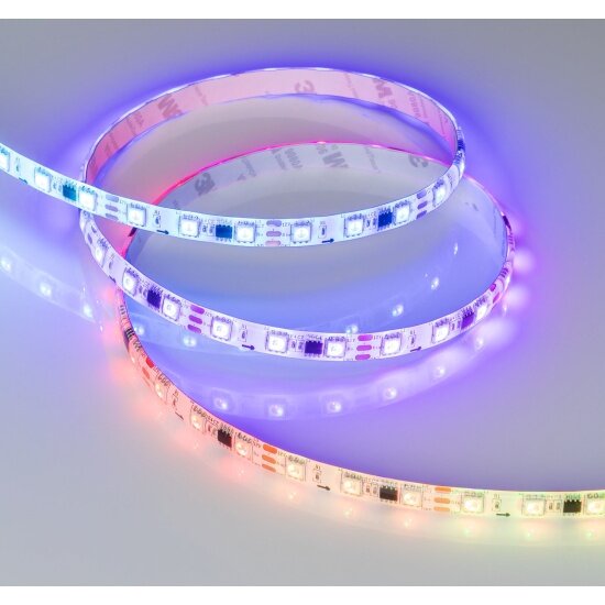 Светодиодная лента Arlight герметичная SPI-SE-B60-10mm 12V RGB-PX3 (14.4 W/m, IP65, 5060, 5m) (, бегу