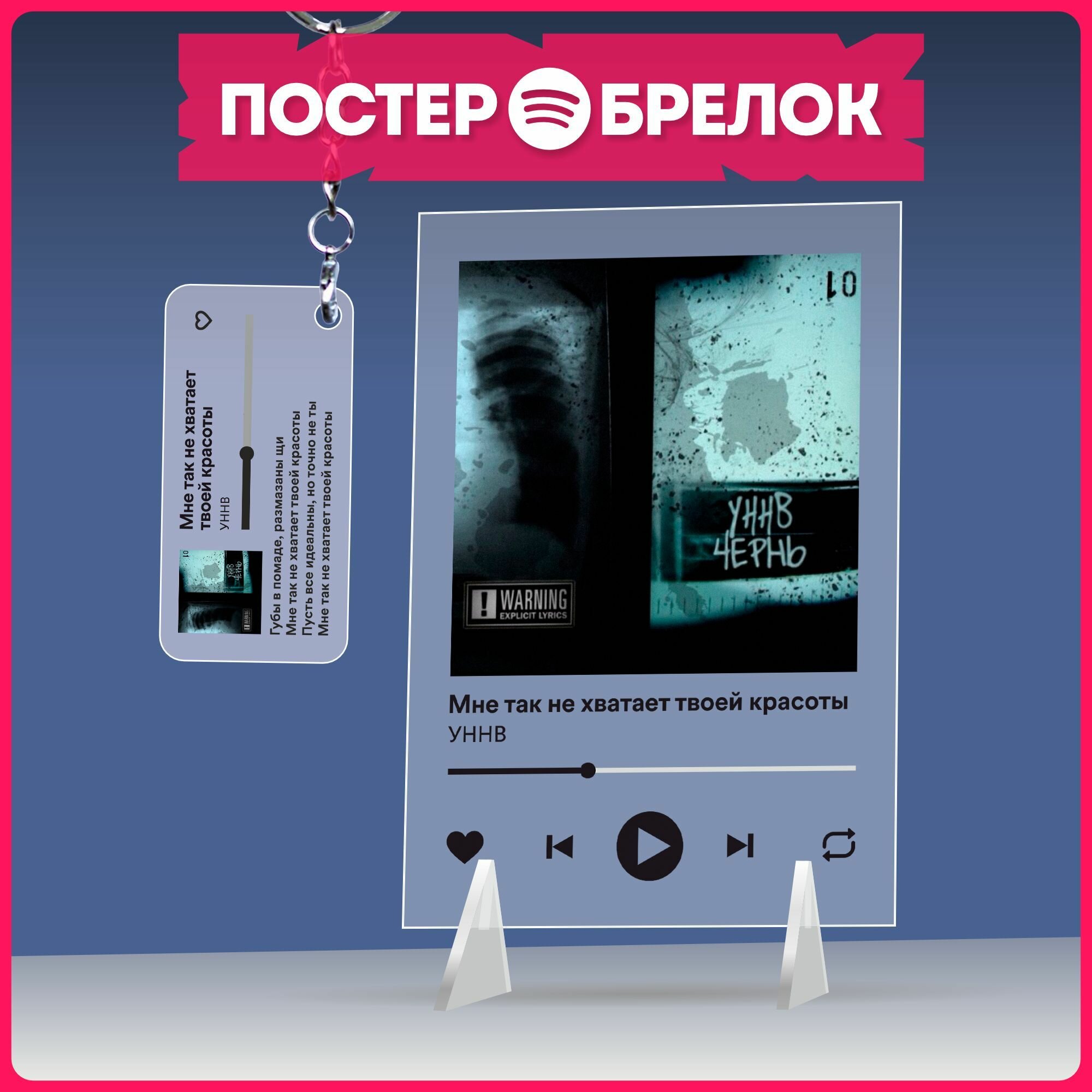 Постеры spotify реп репер Уннв подарочный набор