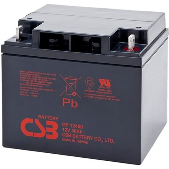 Аккумуляторная батарея для ИБП Csb GP12400 12V 40Ah (GP12400)