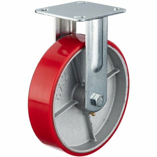 Колесо неповоротное Стелла-техник Колесо N29200CPUF d=200мм, чугун/полиуретан, неповоротное, игольчатый, г/п=350кг