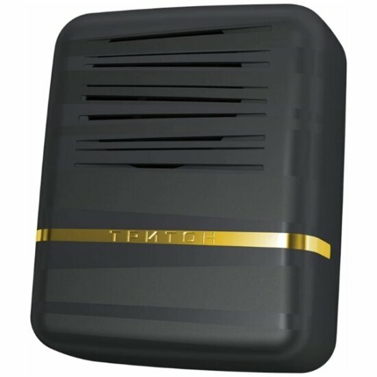 Звонок проводной Тритон Элегия соловей 220В 80-90дБА черн./зол, ЭЗ-05