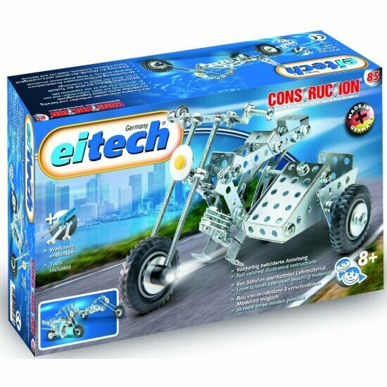 Конструктор металлический Eitech 00085 Мотоцикл 170 деталей