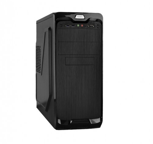 Корпус с блоком питания Exegate UN-604-UN600, черный (EX287030RUS)