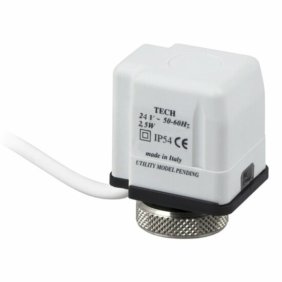 Сервопривод SR Rubinetterie (нормально открытый), 24В