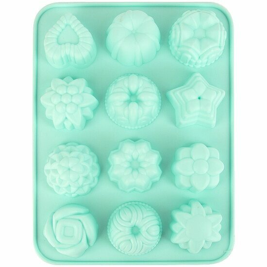 Форма Nouvelle для льда и шоколада 12 ячеек "Mix" 21,5х16 см 9902447-2