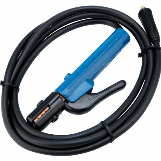 Сварочный кабель с электрододержателем Rexant 25 кв. мм 300 А СКР 10-25 3 метра