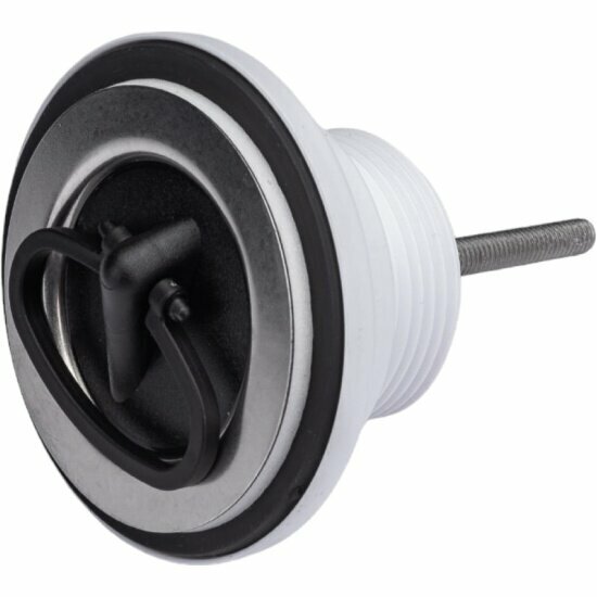 Выпуск Mcalpine MRWW1, 60 мм нержавеющая решетка с пробкой, выход 1 1/4"