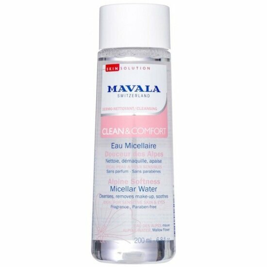 Мицеллярная вода для лица Mavala Смягчающая Альпийская, 200 мл