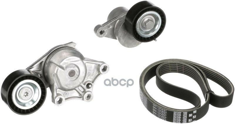 (7884-40002) Комплект поликлинового ремня PSA 1,4/1,6HDI 09- (6PK1020EST+T39187+T39189) Gates арт. K016PK1020EST
