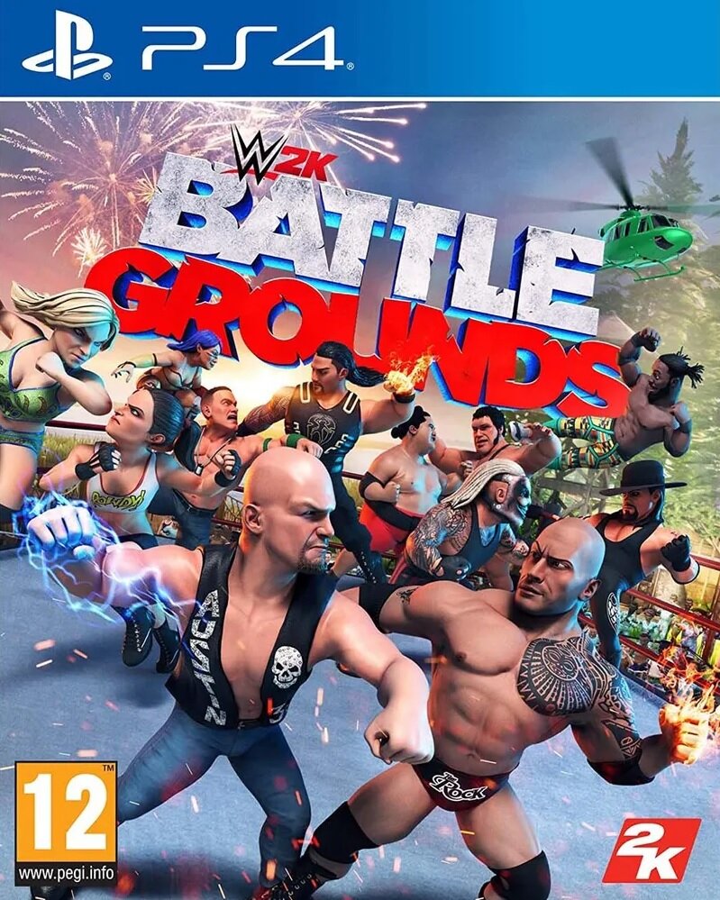 WWE 2K Battlegrounds [PS4, английская версия]