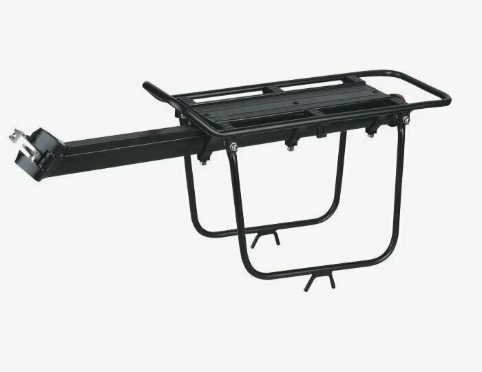 Багажник TRIX для велосипедов 20-29 дюймов, алюминиевый, регулируемый по длине