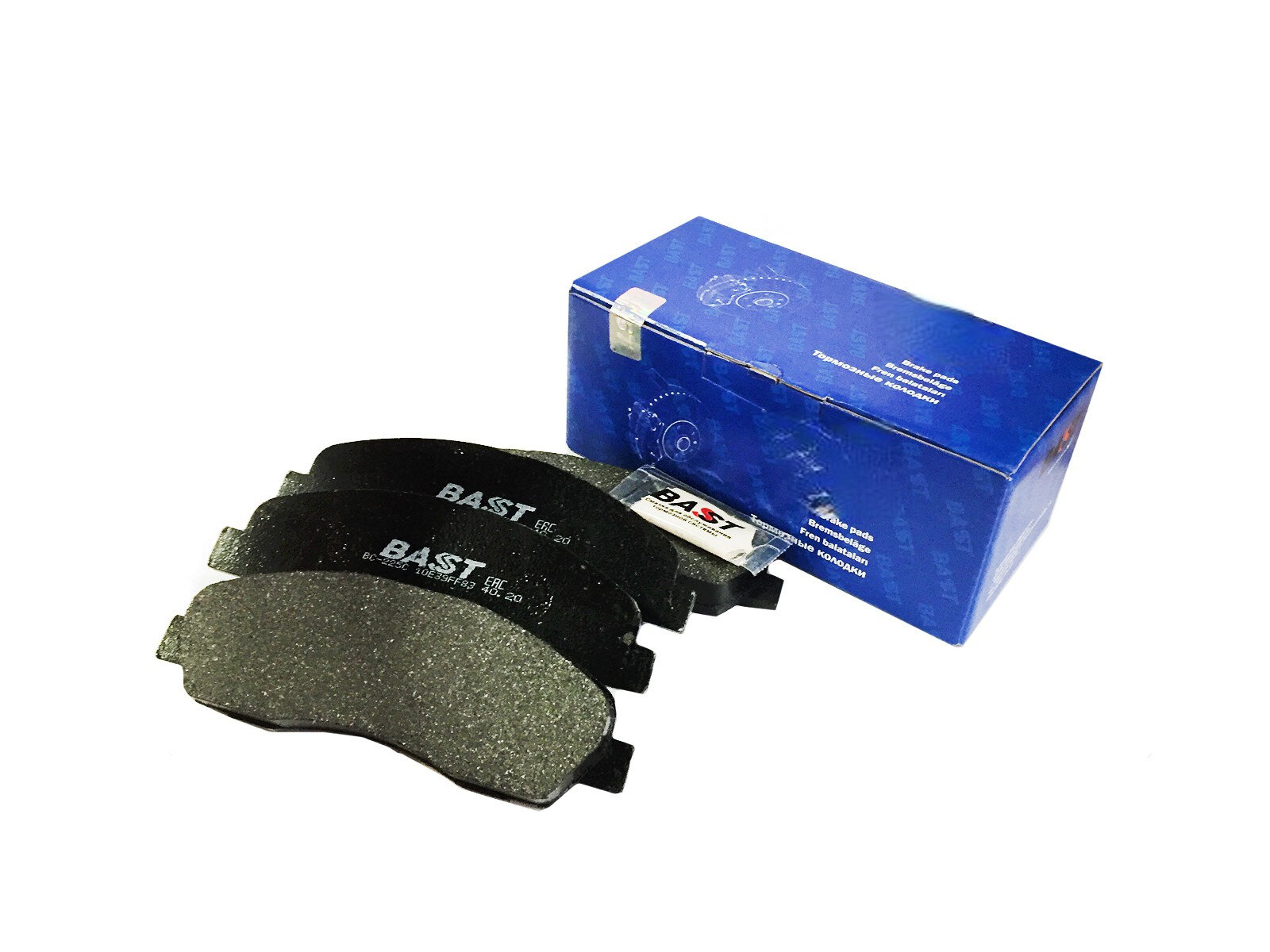 Колодка тормозная задняя ГАЗ A21R22 NEXT 4.6 т. BAST арт. BC-225C