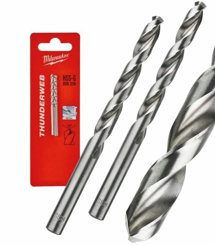 Сверло по металлу Milwaukee Thunderweb HSS-G