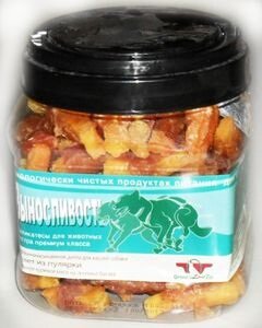 Лакомство для собак Выносливость Сушеное куриное на ломтике батата, 750 г