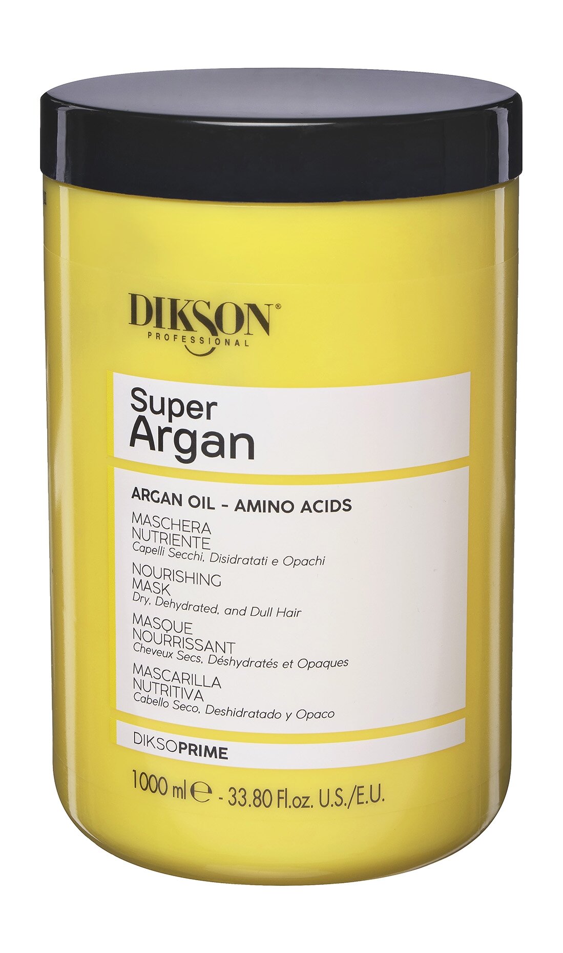 DIKSON Nourishing Mask Маска для сухих волос с маслом арганы, макадамии питательная, 1000 мл