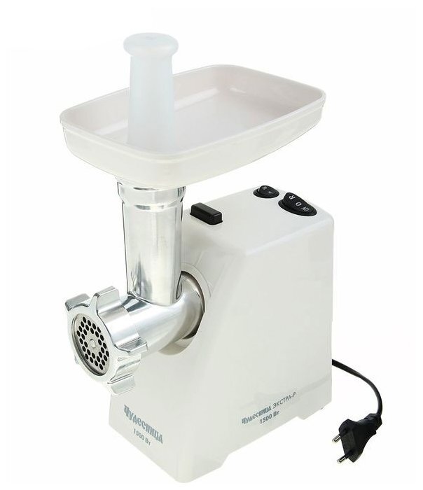 Мясорубка Чудесница Экстра ЭМШ 1500-Р1 Б Белый