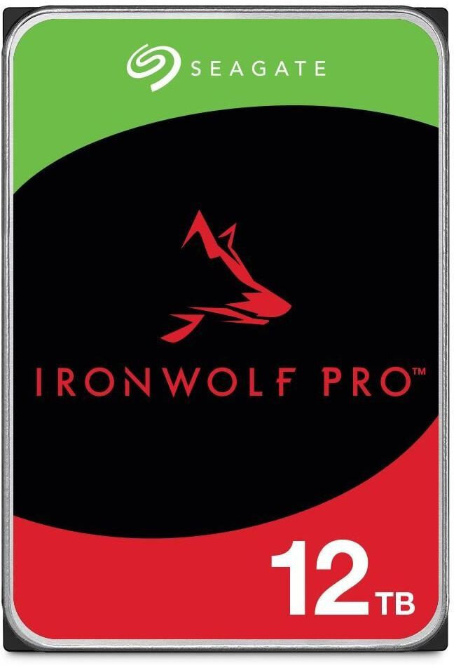 Жесткий диск Seagate Ironwolf Pro ST12000NT001, 12ТБ, HDD, SATA III, 3.5"