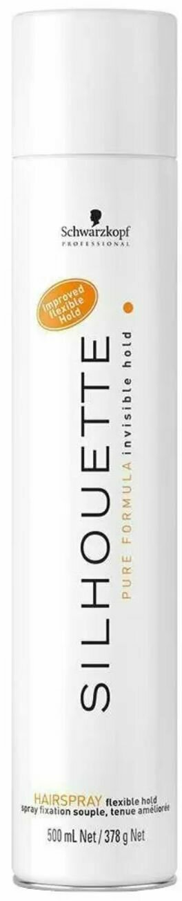 Schwarzkopf Silhouette Flexible Hold Hairspray - Безупречный лак для волос мягкой фиксации 500 мл
