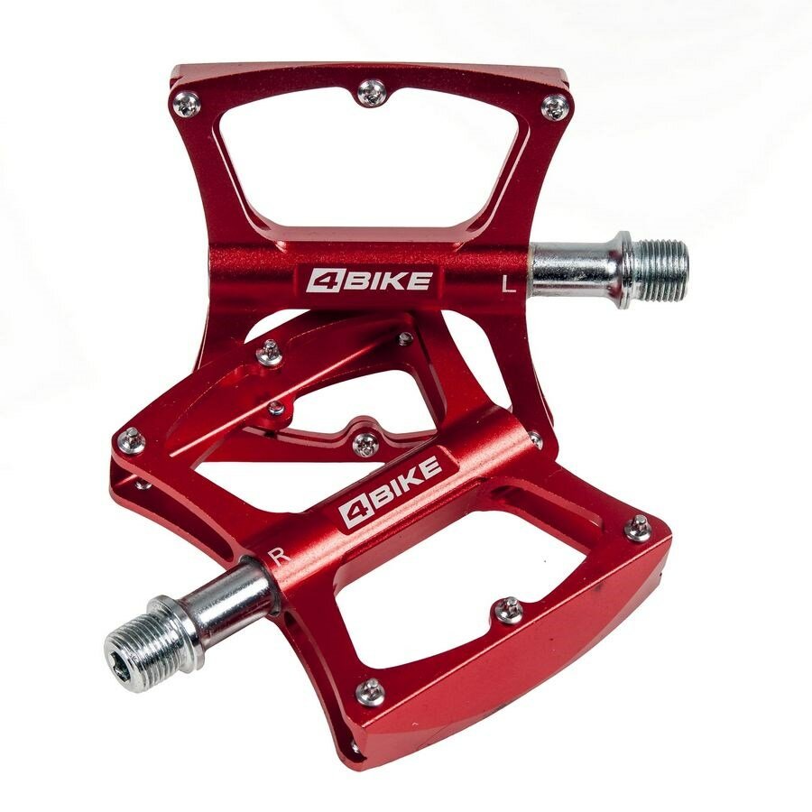 Педали велосипедные 4BIKE K340 104х98х18 мм с промышленными подшипниками ось Cr-Mo