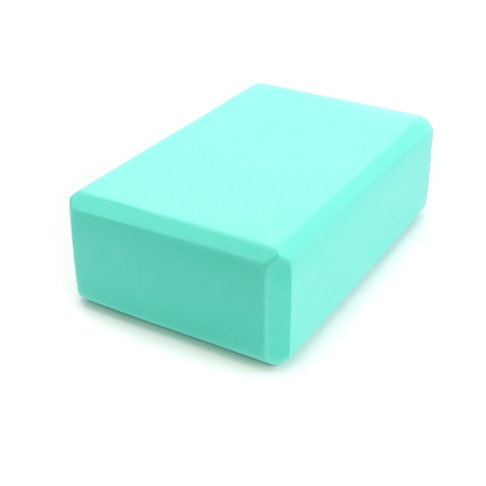 Блок ND Play, для йоги, пилатеса, фитнеса, EVA-материал, ментоловый, 23x15x8 см