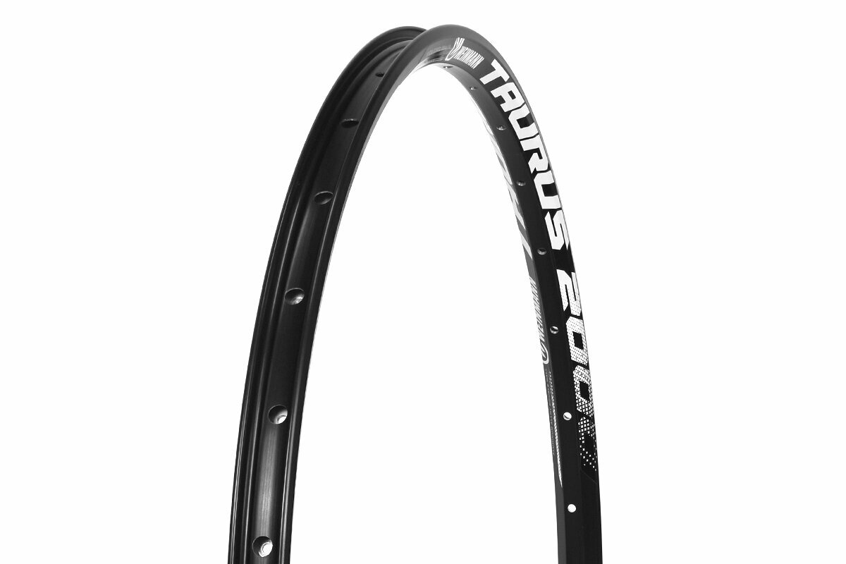 Обод 27.5" 32H Weinmann TAURUS 2000 1.5 14G A/V BLACK, 26x19x23.3мм, черный