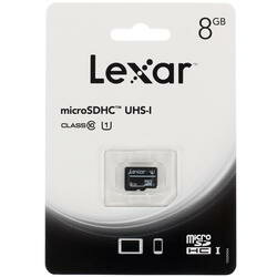 Карта памяти micro SDHC Lexar 8GB Class 10 UHS-I (без адаптера)