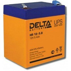Батарея для ИБП Delta HR 12-5.8 12B, 5500мАч Свинцово-кислотный
