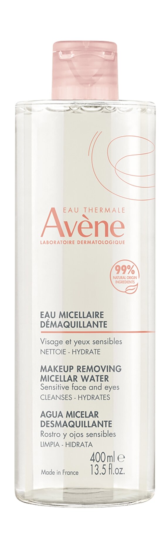 AVENE Avene Мицеллярный лосьон для снятия макияжа, 400 мл