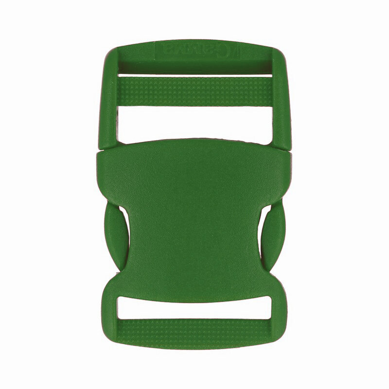 Gamma SB04 пряжка-замок фастекс пластиковая сумочная 25 мм зелёная №869 для сумок