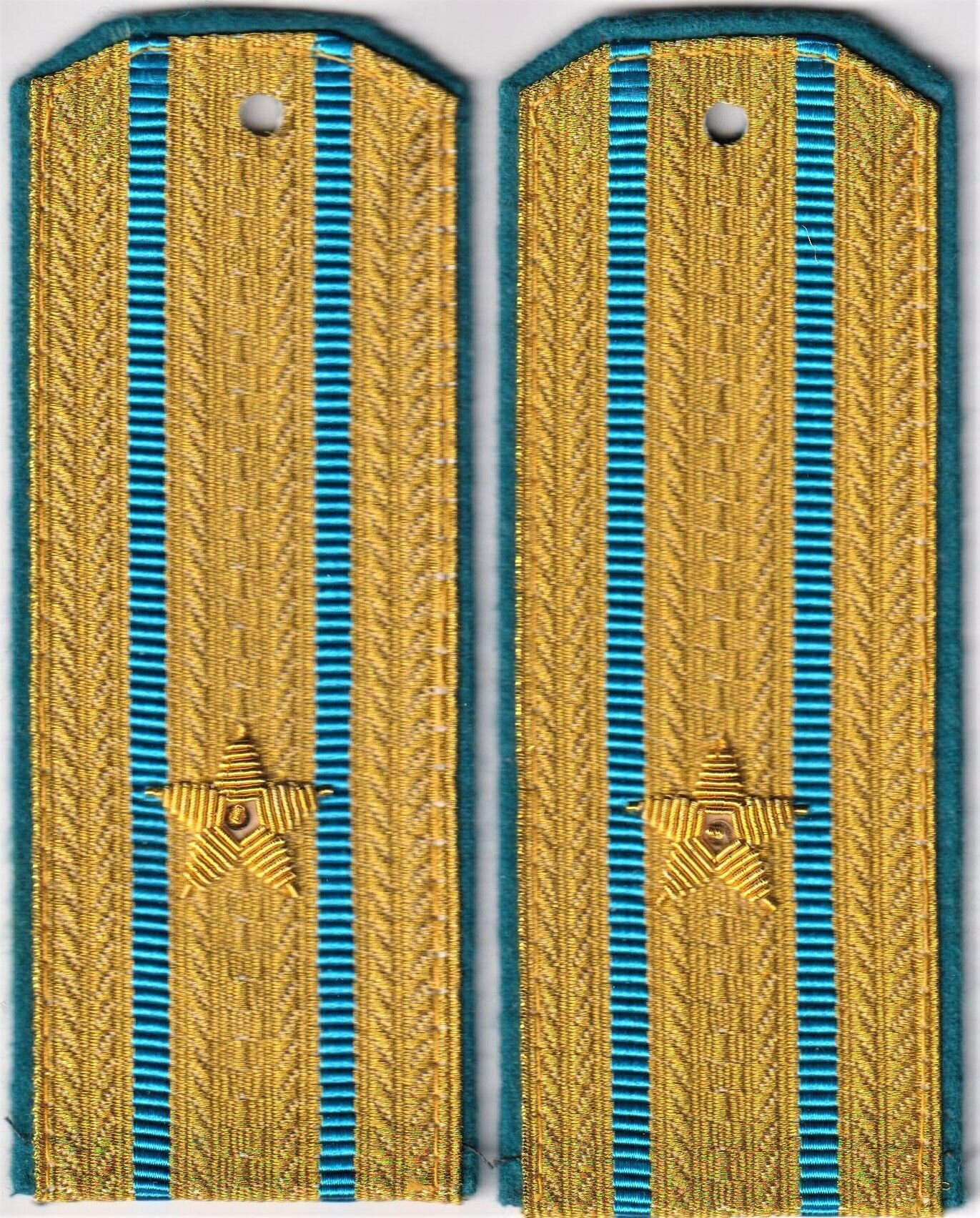 Погоны ВКС-ВВС-ВДВ парадные, майор