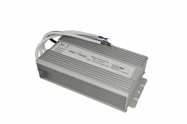 Блок питания ARCTEAC WPS-200-12L импульсный для светодиодной ленты 200Вт, 12В, 16.5А, IP67