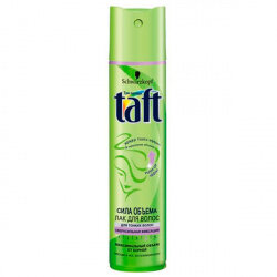 Набор из 3 штук Лак для волос TAFT Объем 350мл Преумножение объема, сверхсильная фиксация