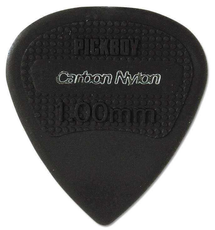Медиатор Pickboy PB200P100 Edge, Sharp Tip, Carbon/Nylon, 1 мм, 1 шт.
