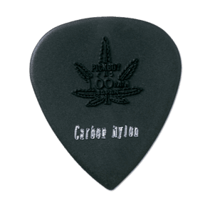 Набор медиаторов Pickboy PB33P100 Hi-Modulous Reefer Pick Carbon/Nylon, черные, 1.00 mm, упаковка 10 шт.