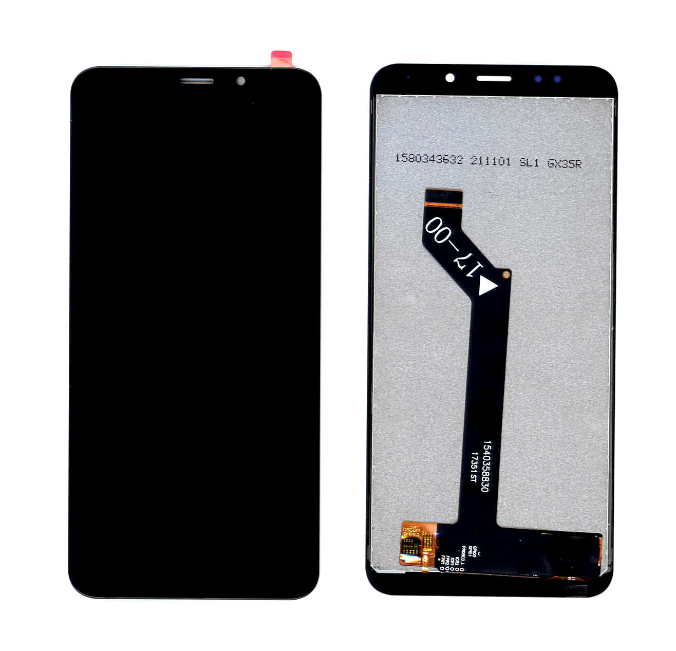 Дисплей для Xiaomi Redmi 5 Plus в сборе с тачскрином (small size) черный