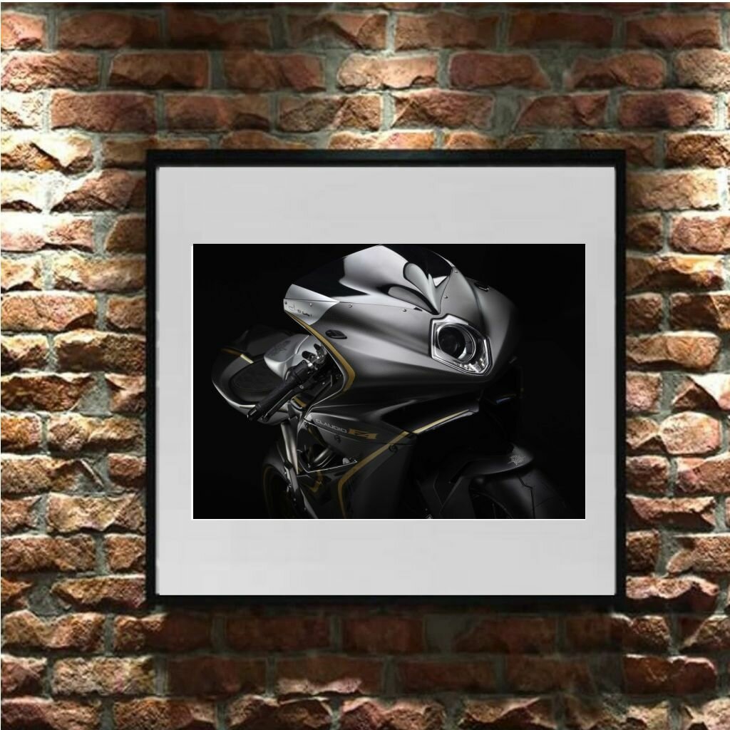 Постер "mv agusta f4 claudio" от Cool Eshe из коллекции "Мотоциклы", плакат А4