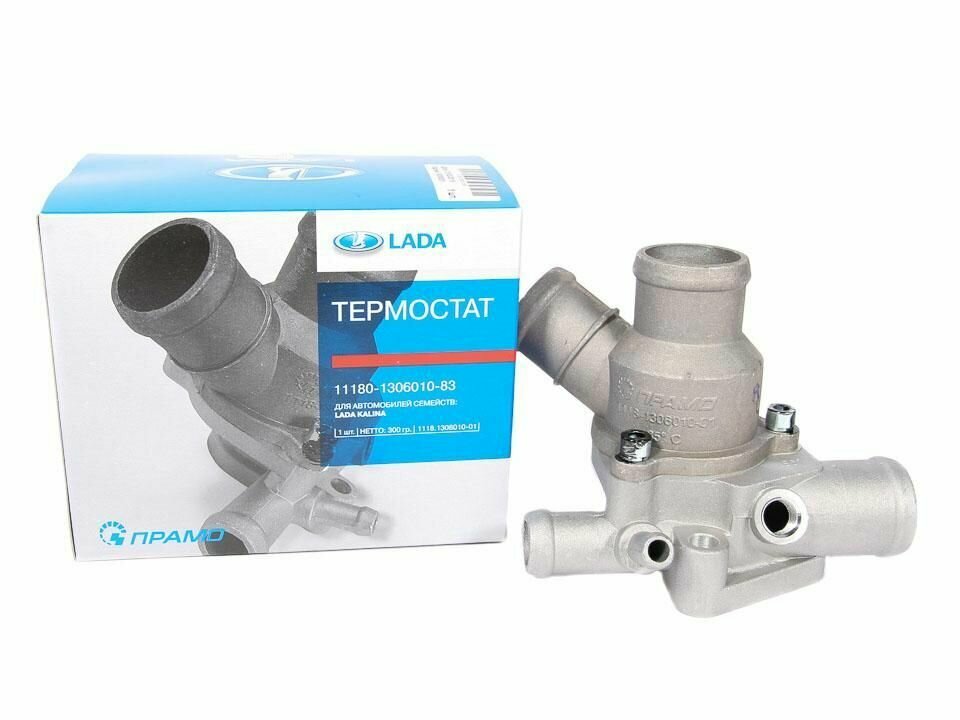 Термостат с корпусом ВАЗ LADA Kalina (85 С) "Оригинал"