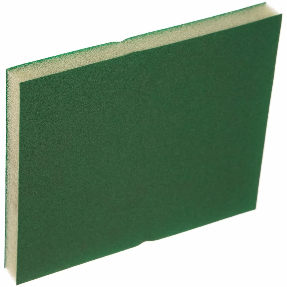Губка шлифовальная Superfine green Betacord 310.0005, зеленый абразивный блок, средняя зернистость для финишной
