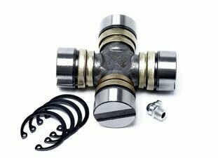 Крестовина кардана ГАЗ-53, 3307, ПАЗ под стопор, с тавотницей и стопорными кольцами