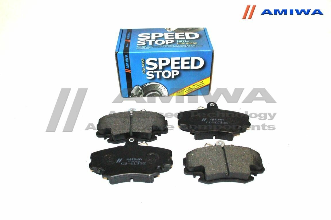Колодки Тормозные Дисковые Передние "Speed Stop"