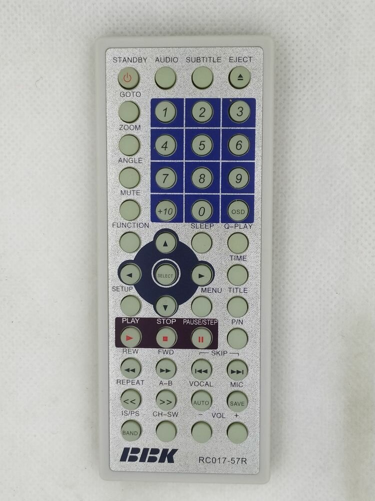 Оригинальный Пульт д-у BBK RC017-57R
