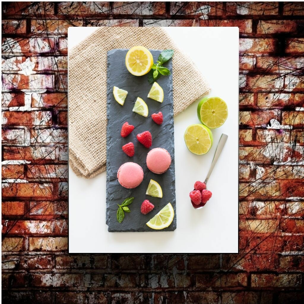 Постер "Эстетика высокой кухни" Cool Eshe из коллекции "Интерьеры на любой вкус", плакат А4 для кухни, кафе или ресторана (29,7 х 21 см)