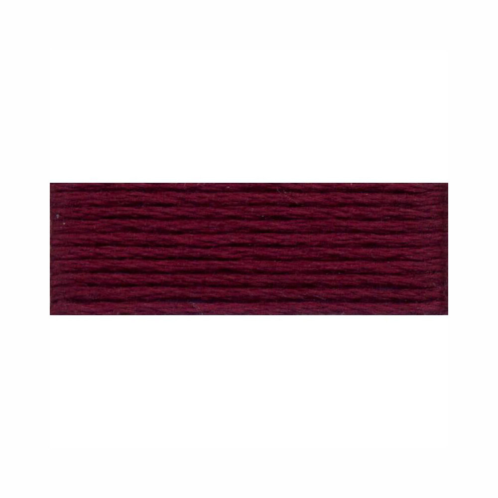 Мулине "DMC" 100% хлопок 8 м №0814 т. бордо