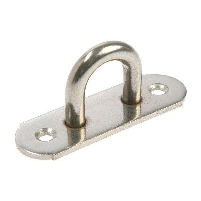 Кронштейн тундра для крепления тросов 3,5 см, нерж. сталь