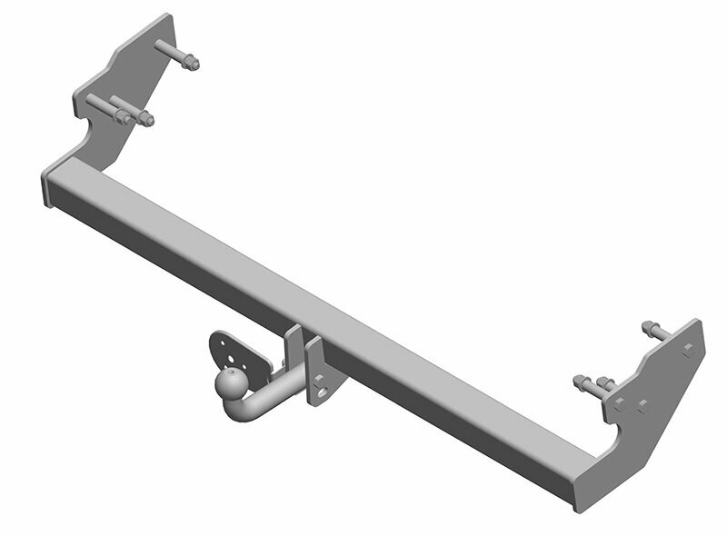 Фаркоп Avtos на JEEP WRANGLER (08.1996-03.2007)(паспорт и сертификат в комплекте)(без электрики)JW 01 (90x20x16)